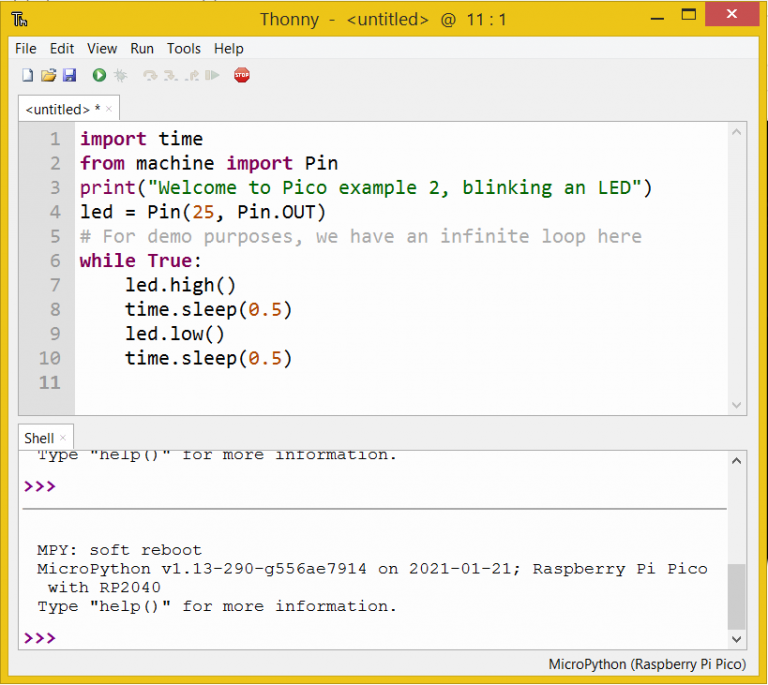 Raspberry Pi Pico and MicroPython on Windows | PiCockpit