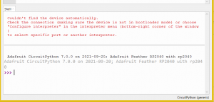 Raspberry Pi Pico and MicroPython on Windows | PiCockpit