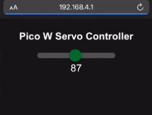 Control a servo with Raspberry Pi Pico W and PWM | PiCockpit