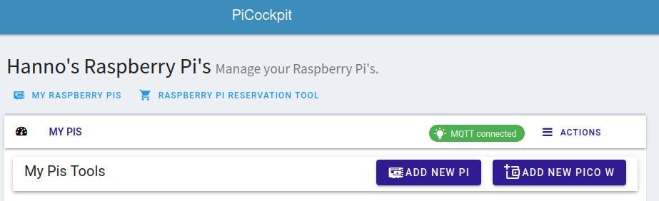 PiCockpit v2.6.5 - Unterstützung für den Pico W (Teil 2) - PiCockpit | Überwachen und Steuern ...