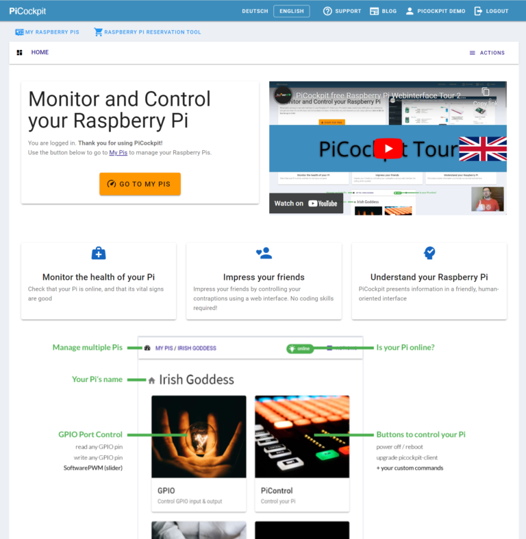 PiCockpit v2.7.3 released | PiCockpit