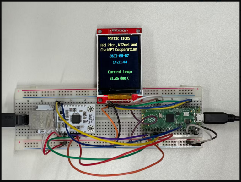 Paragon Project: AI Poet & Clock | PiCockpit