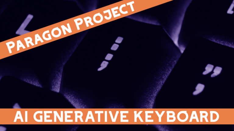Paragon Project: AI Generative Keyboard | PiCockpit