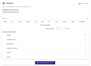 Troubleshooting Software Problems on your Raspberry Pi | PiCockpit